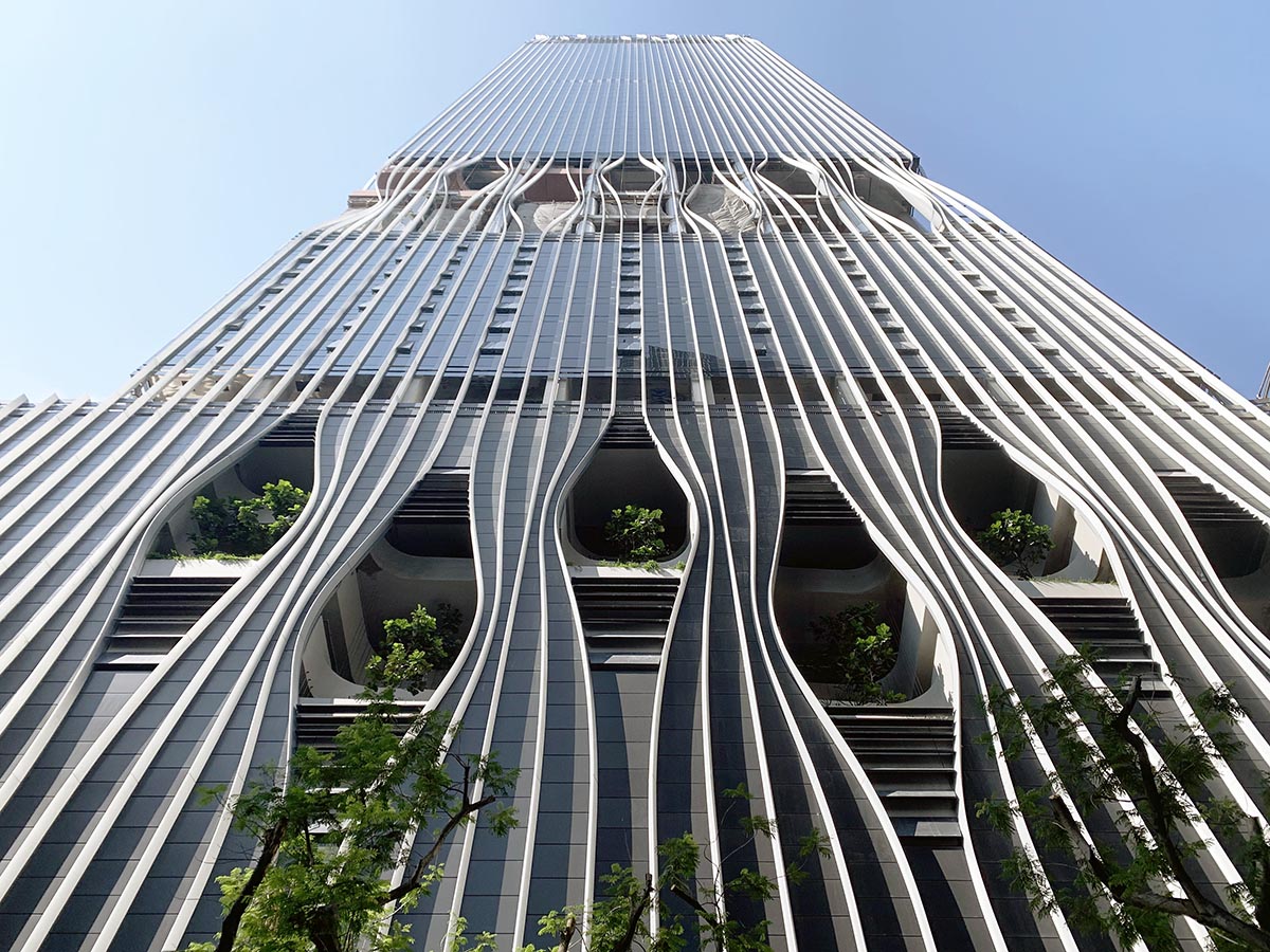 BIG Tower Nears Completion - archigardener